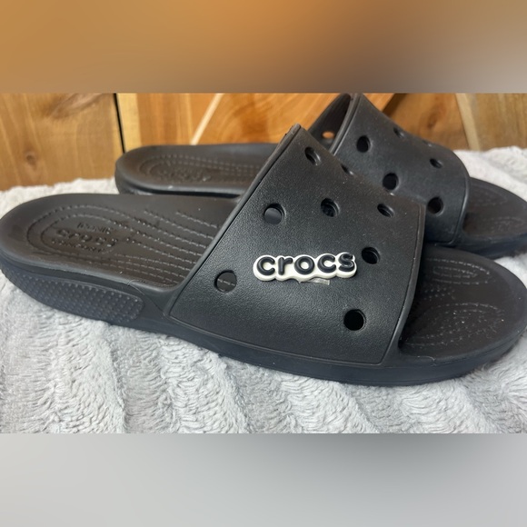 CROCS | Shoes | Womens Or Mens Croc Slides Size Mens Or Womens 12 ...